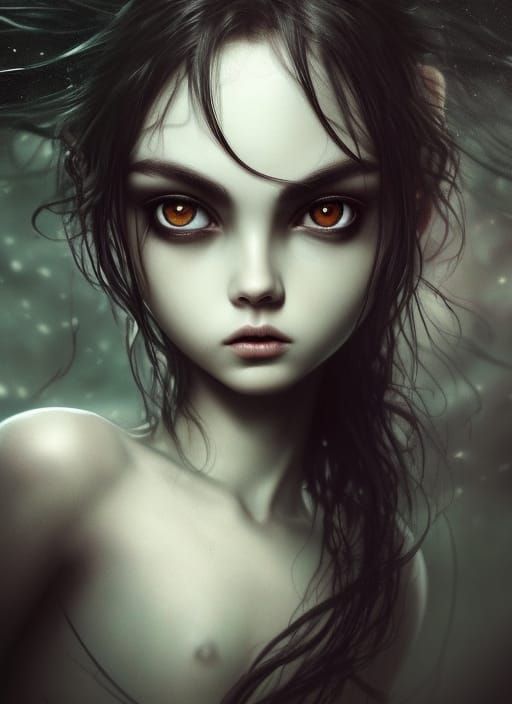 Girl toddler - AI Generated Artwork - NightCafe Creator