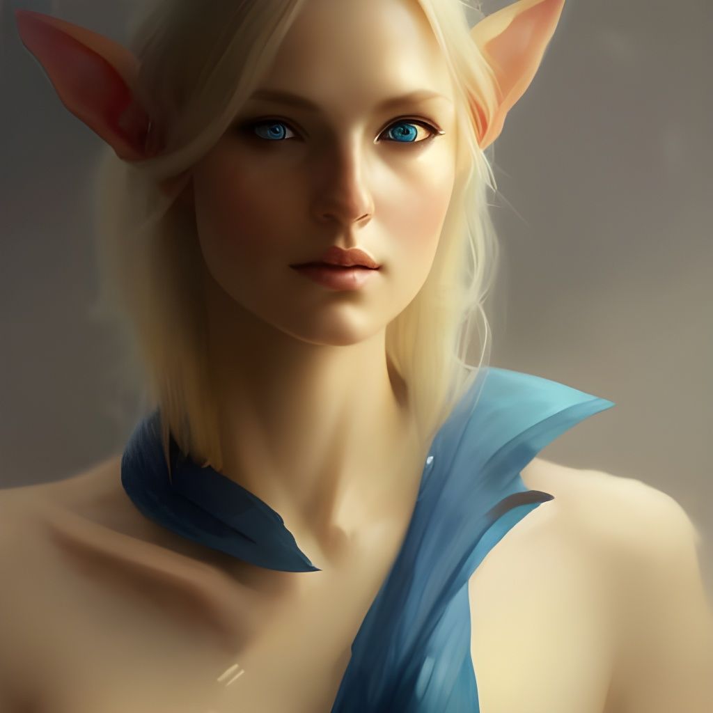 Elven woman - AI Generated Artwork - NightCafe Creator