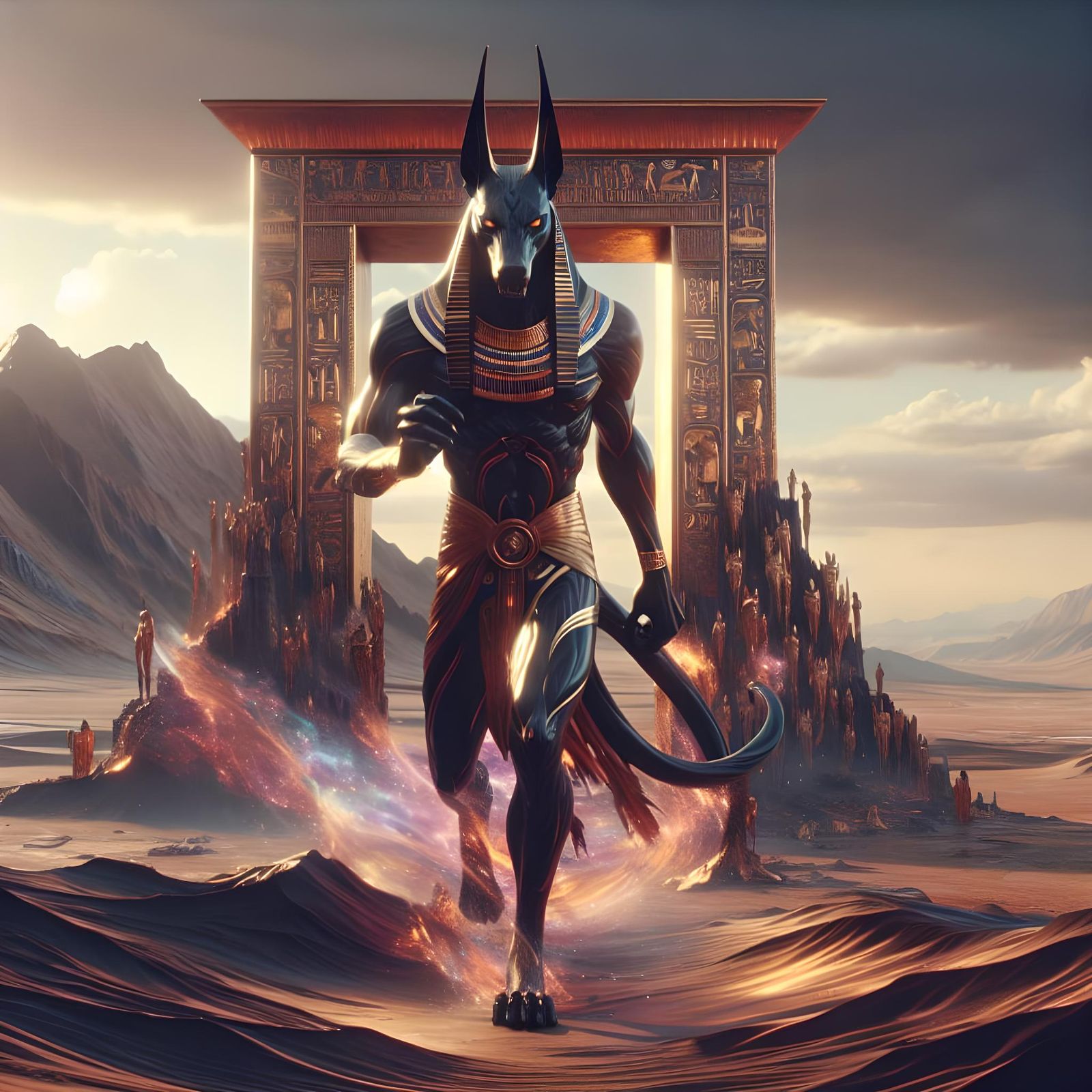 Anubis - AI Generated Artwork - NightCafe Creator