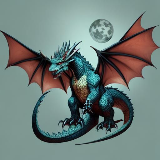 Dragon - AI Generated Artwork - NightCafe Creator