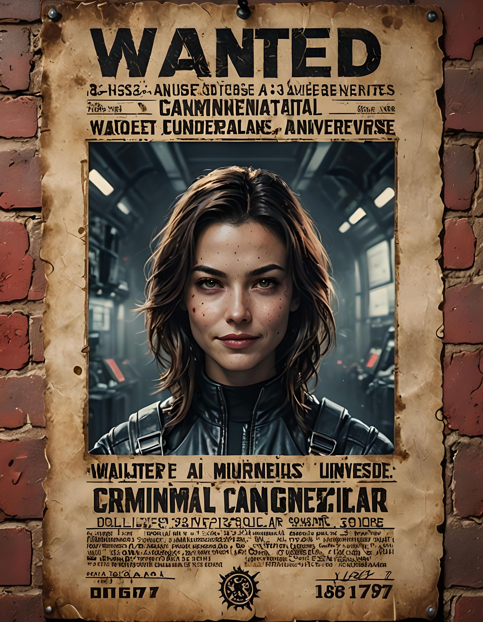 Wanted Criminal - AI Generated Artwork - NightCafe Creator