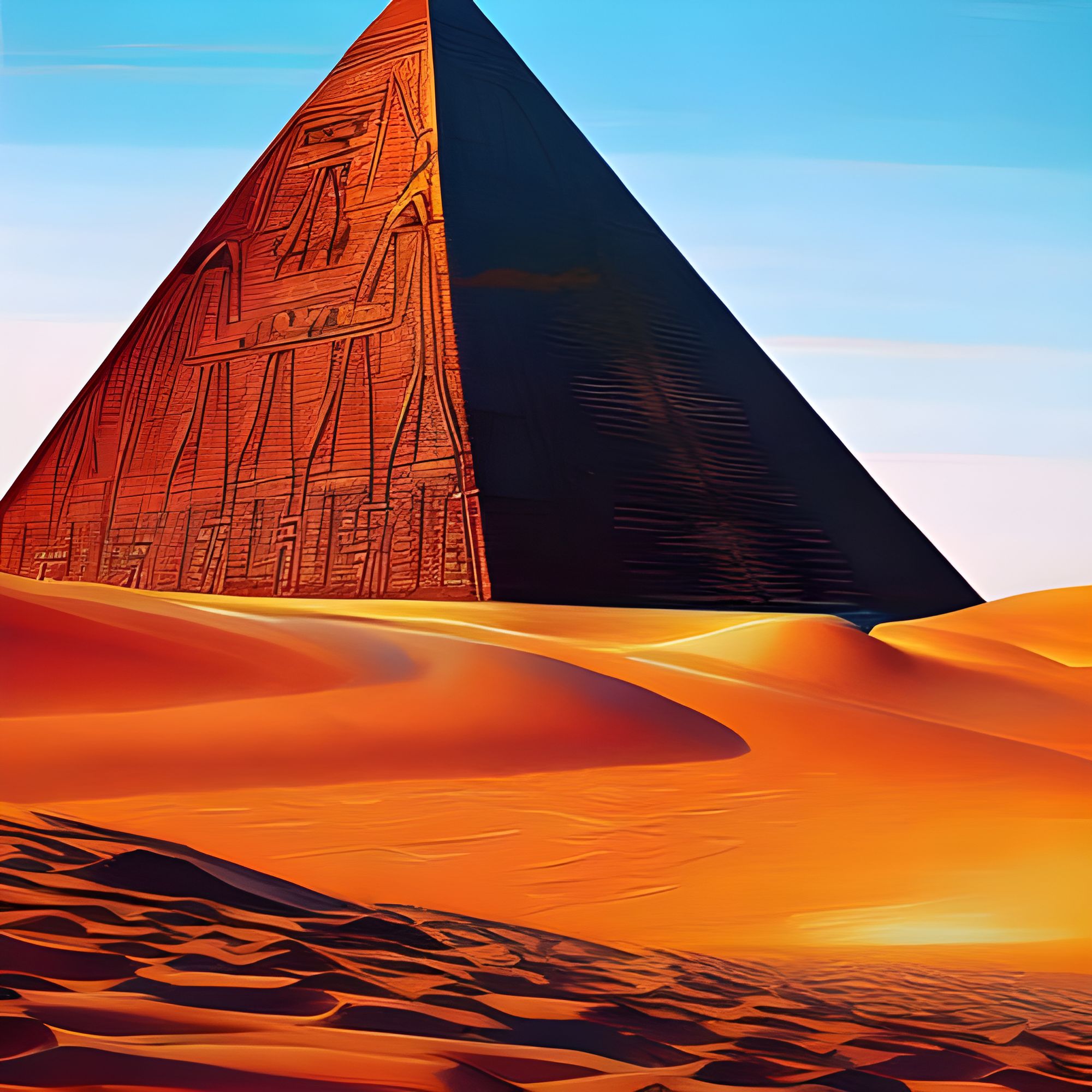 Ra's Pyramid : r/nightcafe