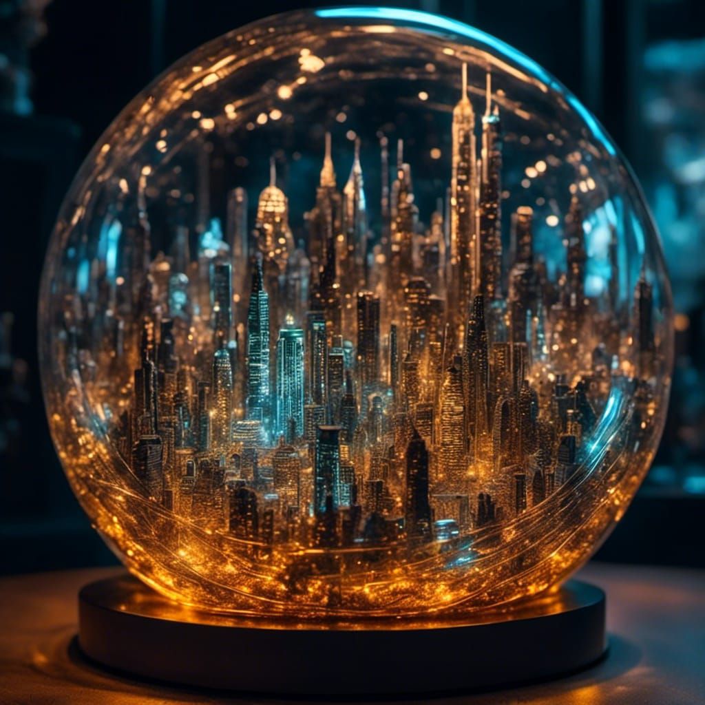 Ultrafine detailed, insanely detailed Hyperealistic Miniature City ...