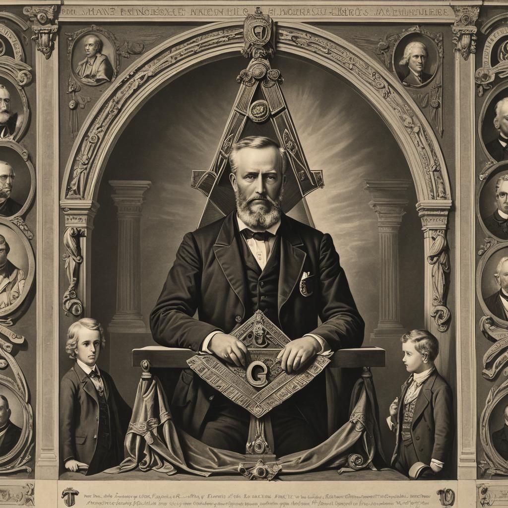 Questioning The freemason - AI Generated Artwork - NightCafe Creator