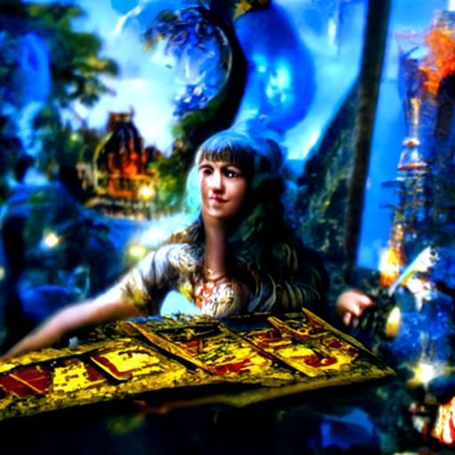 Tarot: The Delicate Genius; Ferdinand Knab; 8K 3D 8k resolution ...