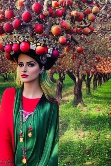 Apple Wench - AI Generated Artwork - NightCafe Creator