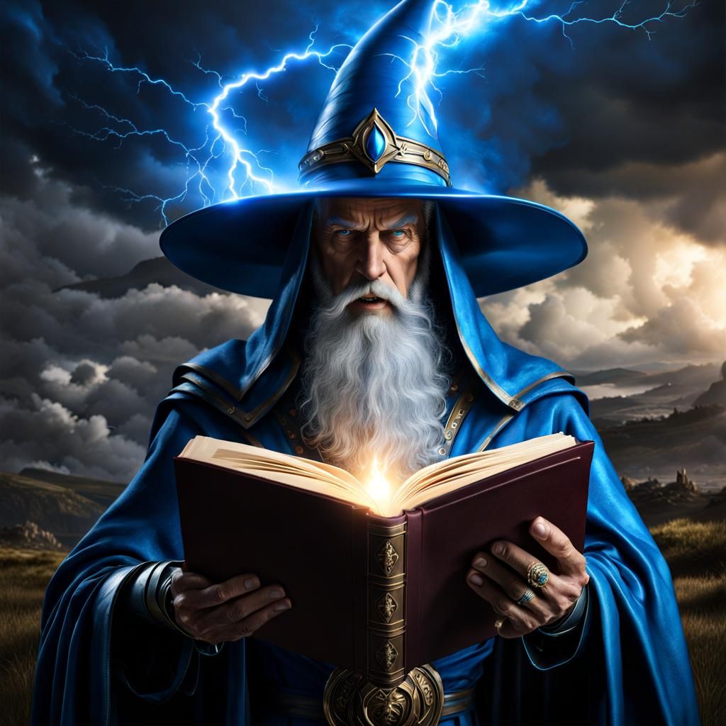 Powerful wizard - AI Generated Artwork - NightCafe Creator