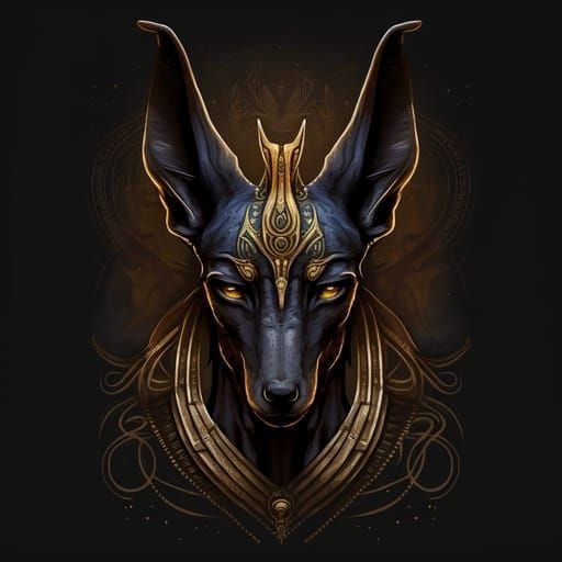Anubis - AI Generated Artwork - NightCafe Creator