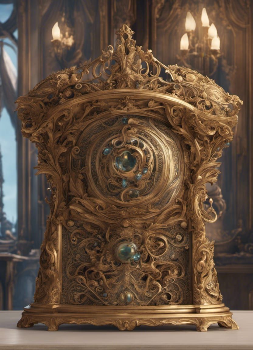 The Golden Casket - AI Generated Artwork - NightCafe Creator