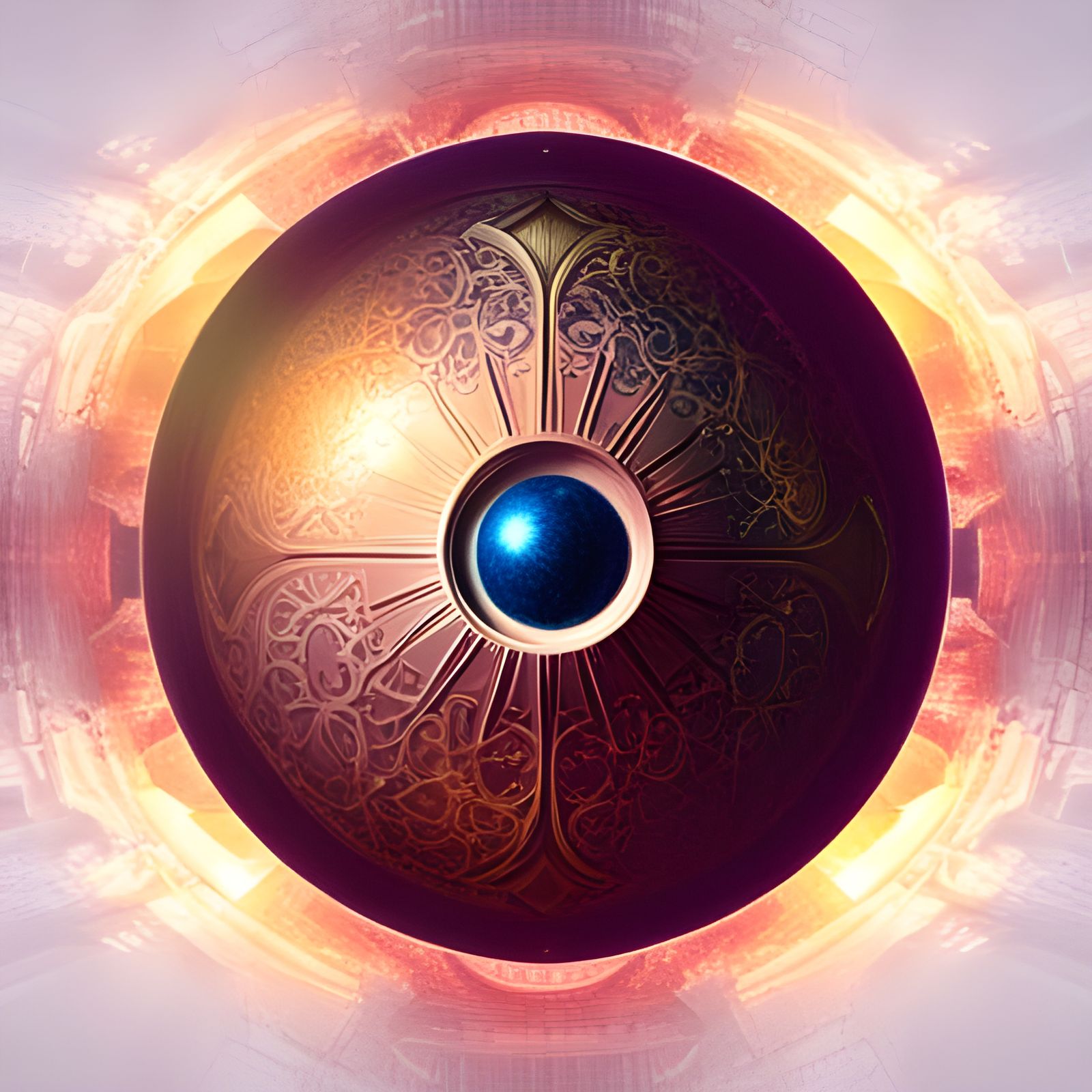 Orb in Mindspace - AI Generated Artwork - NightCafe Creator