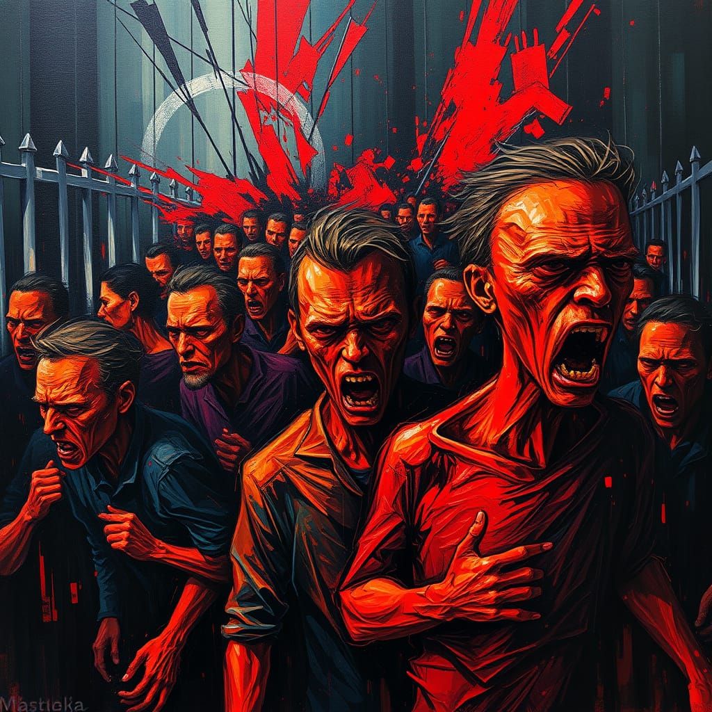 "harsh winds moral panic rush to the shops fences torn apart the ...