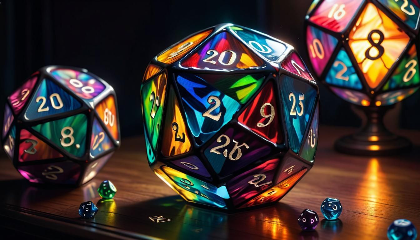 Glass Die... Or So? - AI Generated Artwork - NightCafe Creator