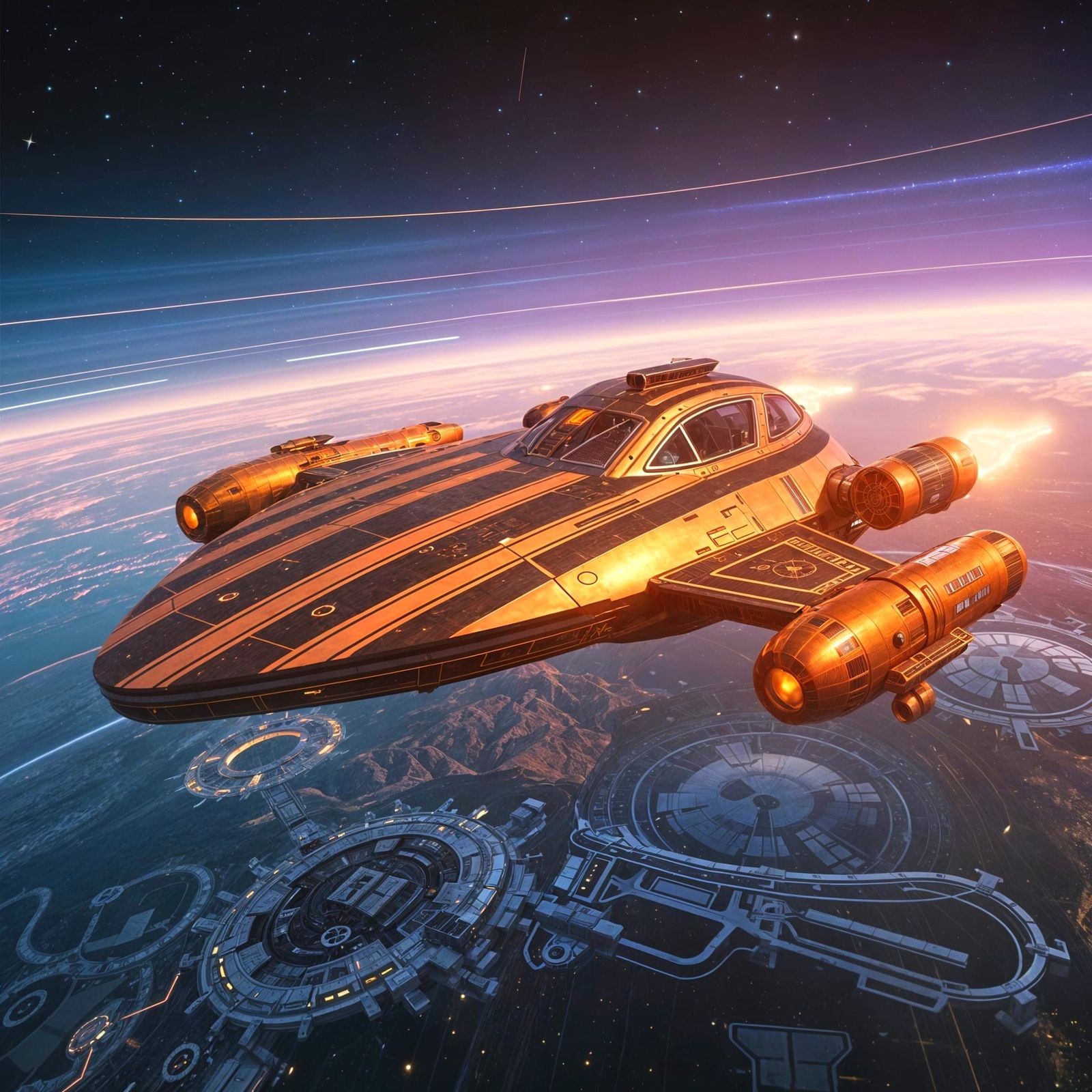 'The Tiger' Interplanetary Racer - 'The Tiger' Interplanetar...