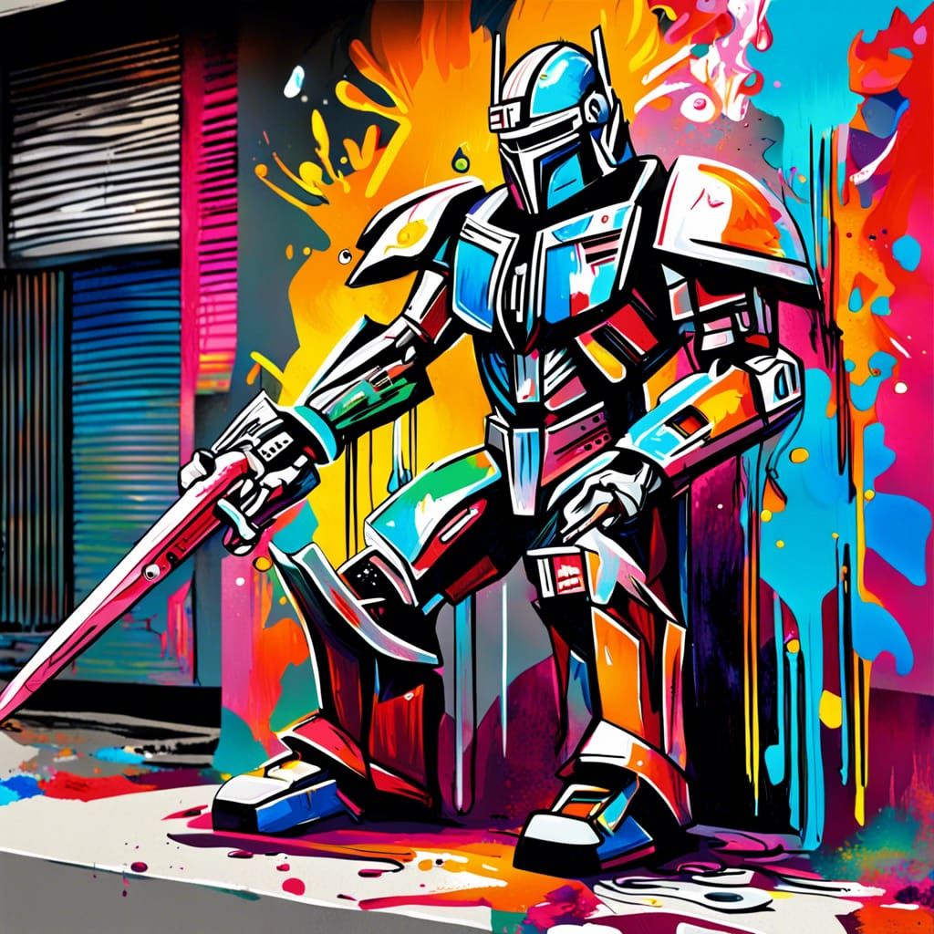 Mando Prime - AI Generated Artwork - NightCafe Creator