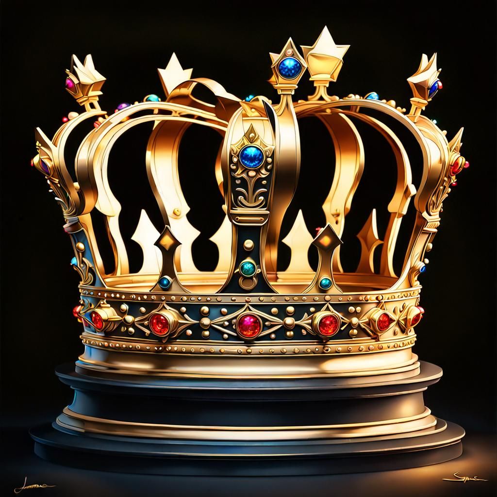 Royal crown 3 - AI Generated Artwork - NightCafe Creator