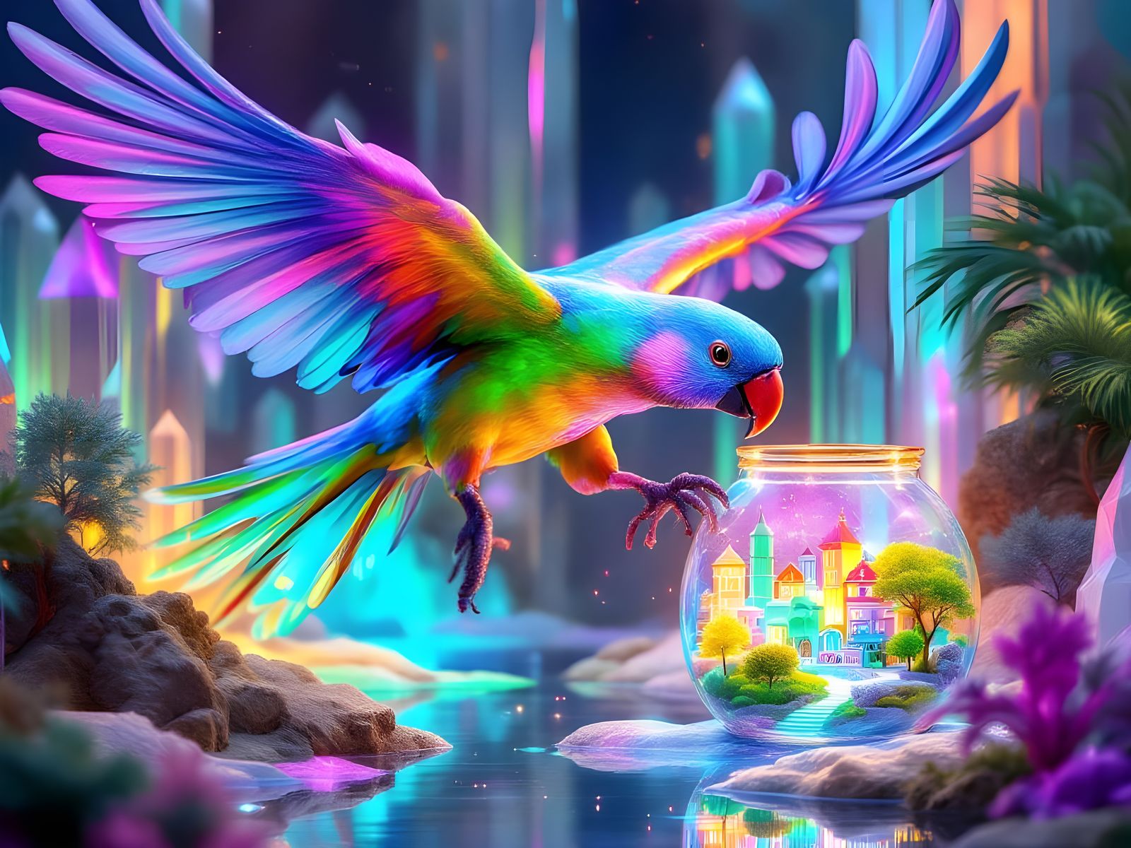 Wonderful parrot - Wonderful parrot