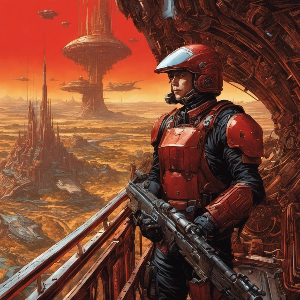 Darrow takes the Citadel, Red Rising - AI Generated Artwork - NightCafe ...