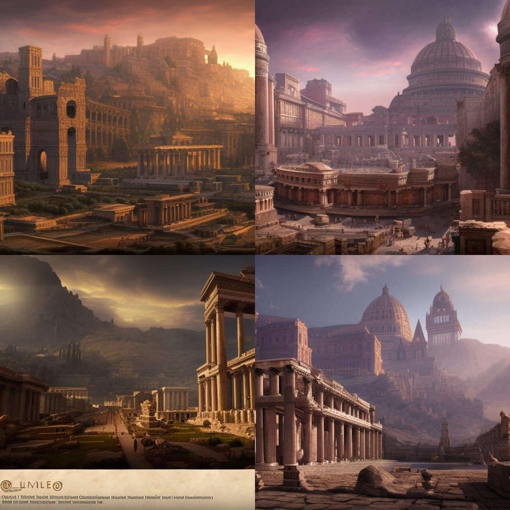 Roman civilization - AI Generated Artwork - NightCafe Creator