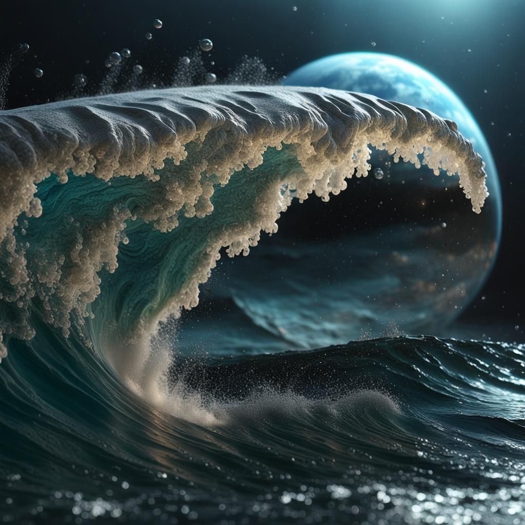 Cold Wave - AI Generated Artwork - NightCafe Creator