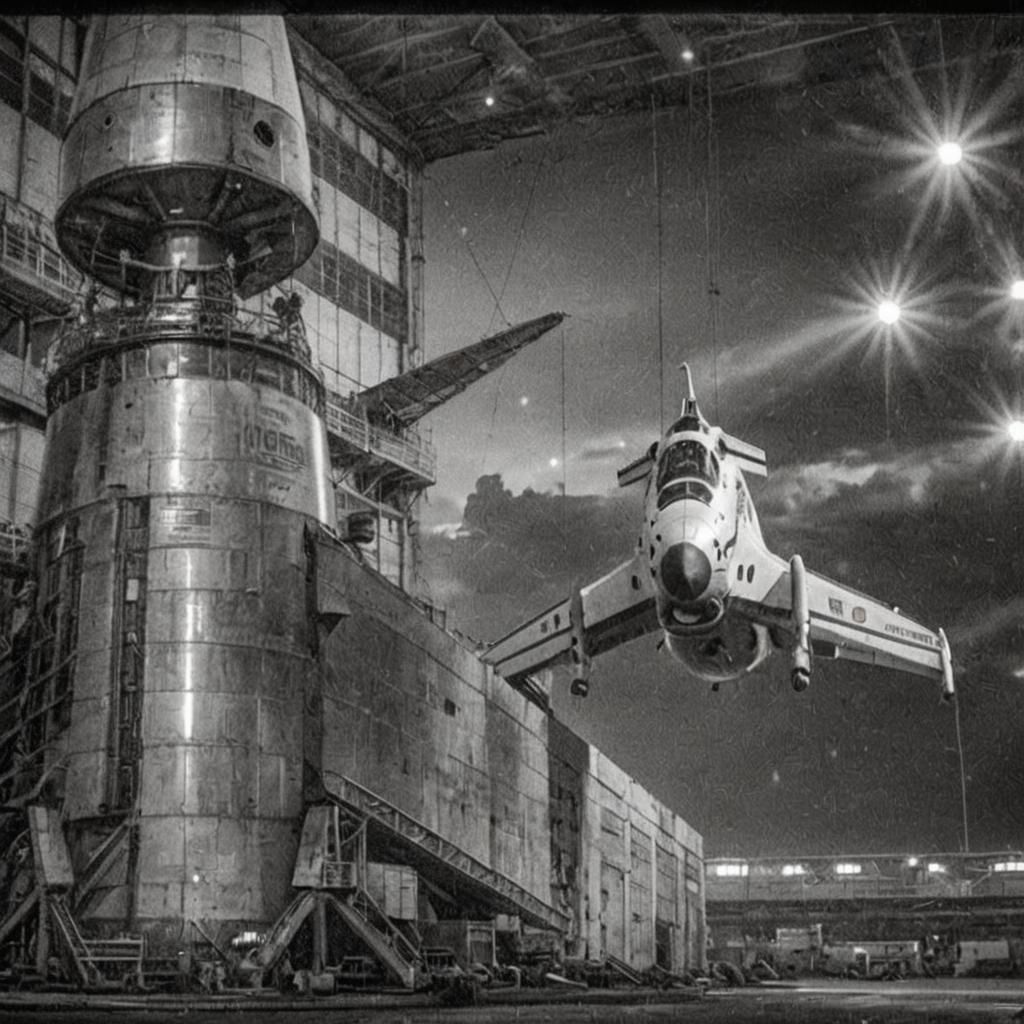 Ferry Rocket Hangar 2 - AI Generated Artwork - NightCafe Creator