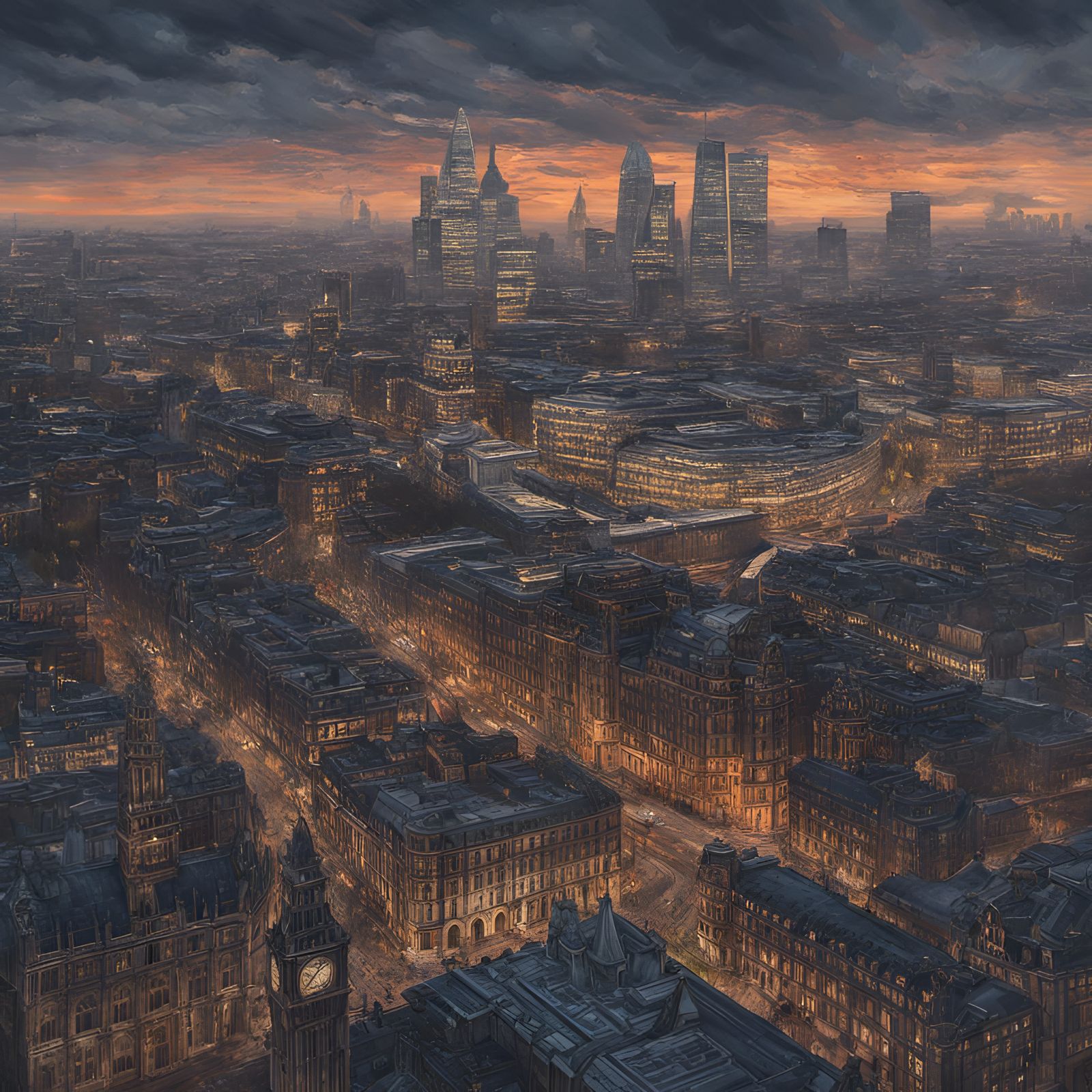 London - AI Generated Artwork - NightCafe Creator