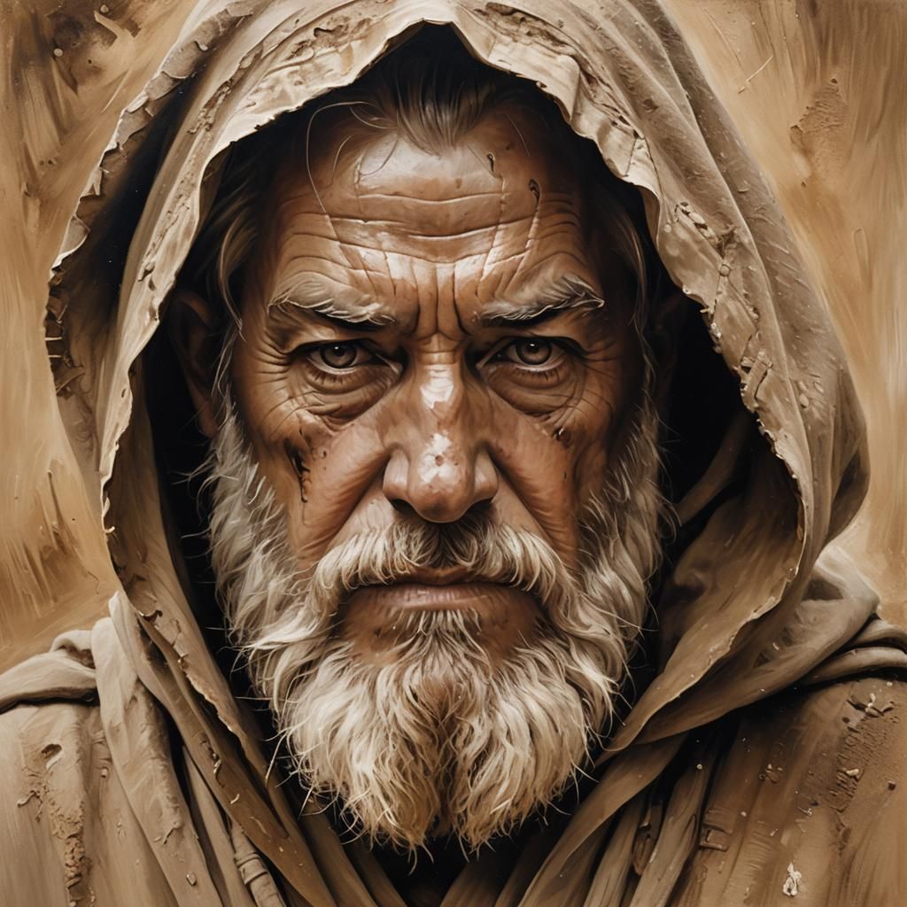 Old Ben Kenobi - AI Generated Artwork - NightCafe Creator