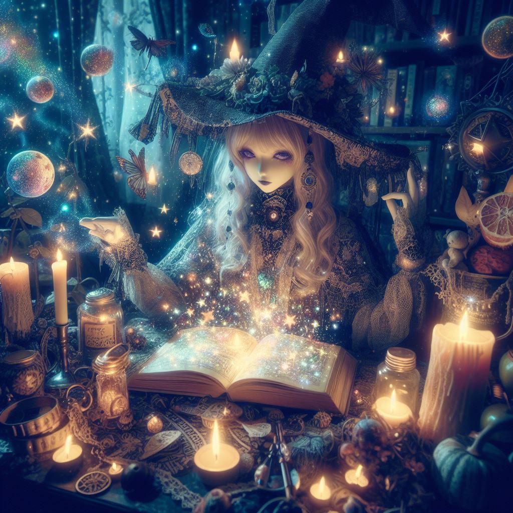 Conjuring - AI Generated Artwork - NightCafe Creator