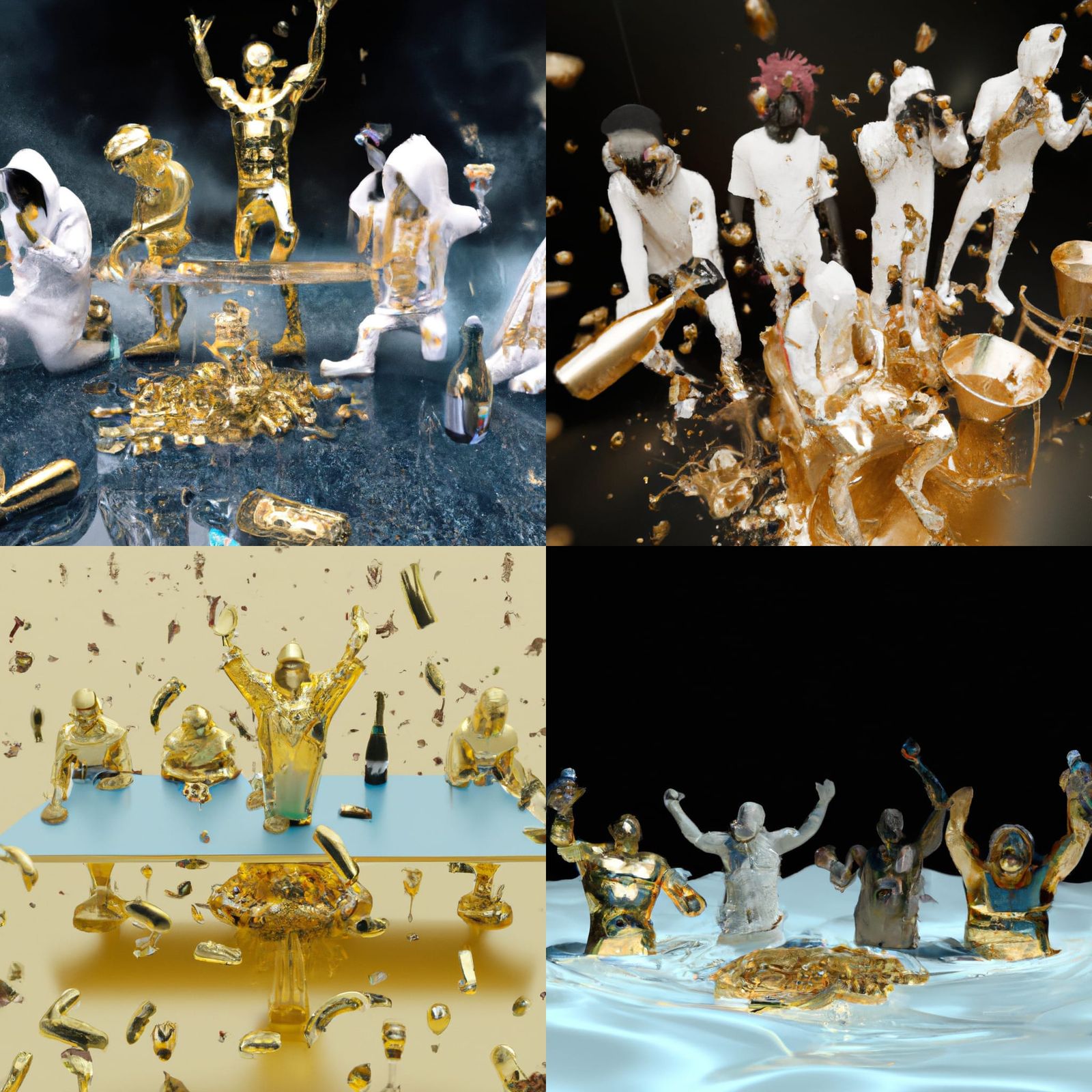 six white skin gang members celebrates, juice wrld type cover art ...