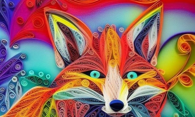 Cute fox - AI Generated Artwork - NightCafe Creator