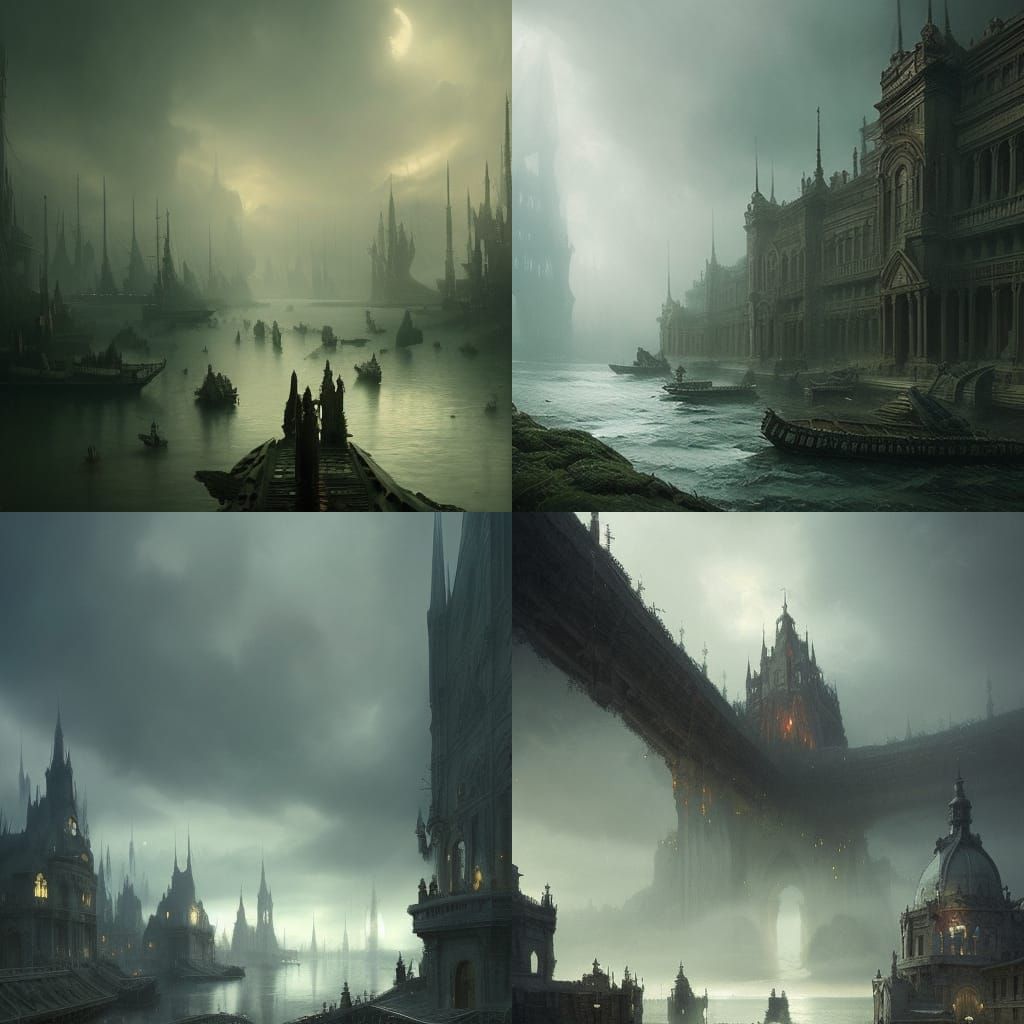 Murky Waters - AI Generated Artwork - NightCafe Creator