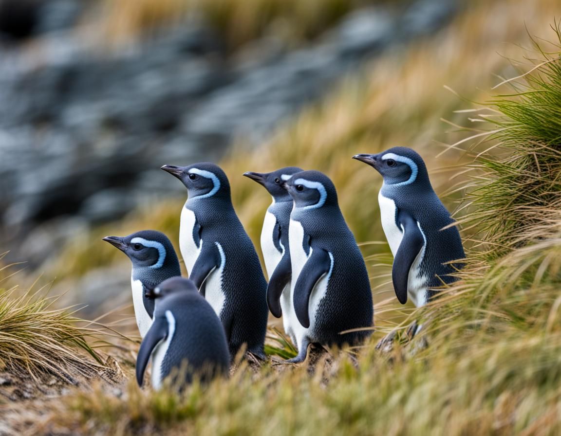 Birds of New Zealand - Blue Penguin - AI Generated Artwork - NightCafe ...