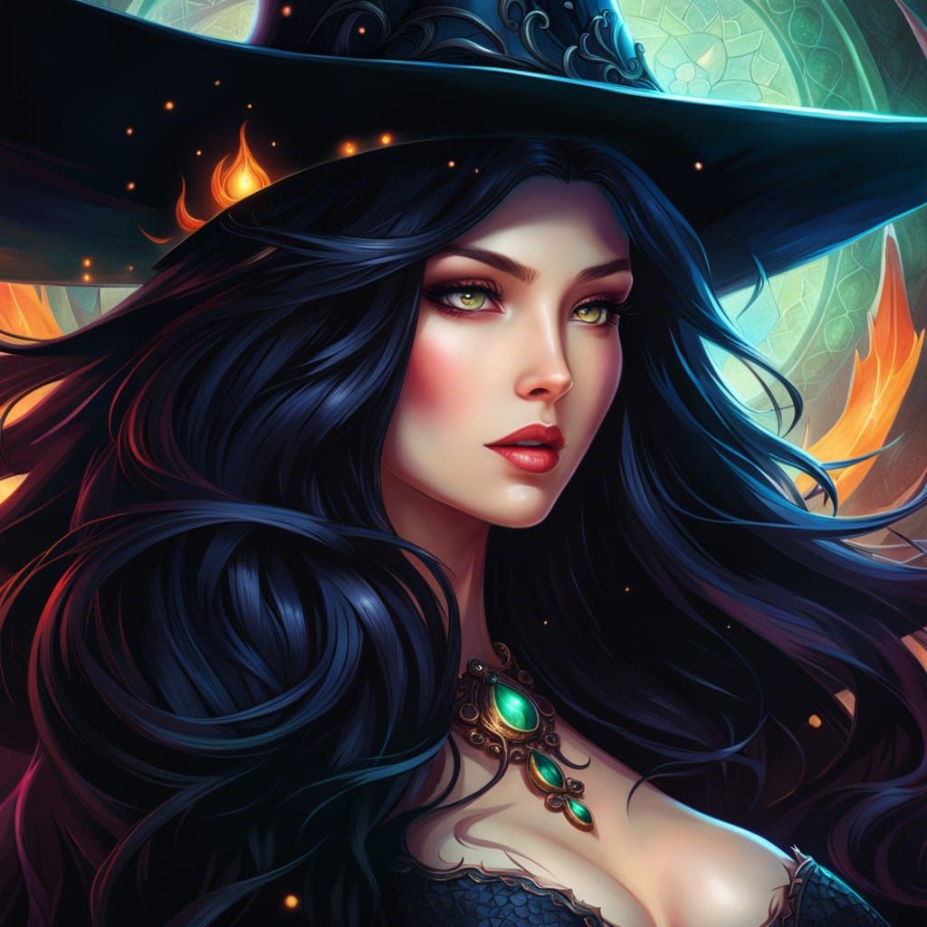 Witch Victoria - AI Generated Artwork - NightCafe Creator