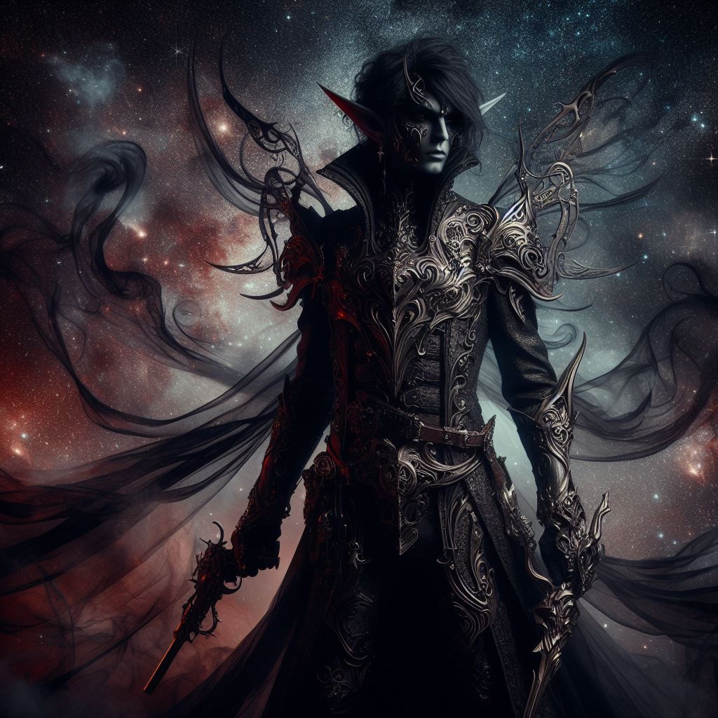 Cosmic dark elves 🌌 - AI Generated Artwork - NightCafe Creator