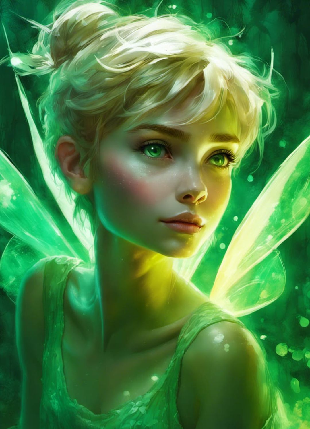 Tinkerbell - AI Generated Artwork - NightCafe Creator