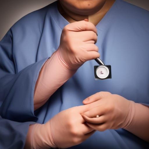 surgeon with fat fingers - AI Generated Artwork - NightCafe Creator