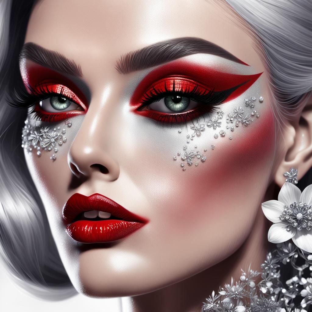 Dramatic Glam - AI Generated Artwork - NightCafe Creator