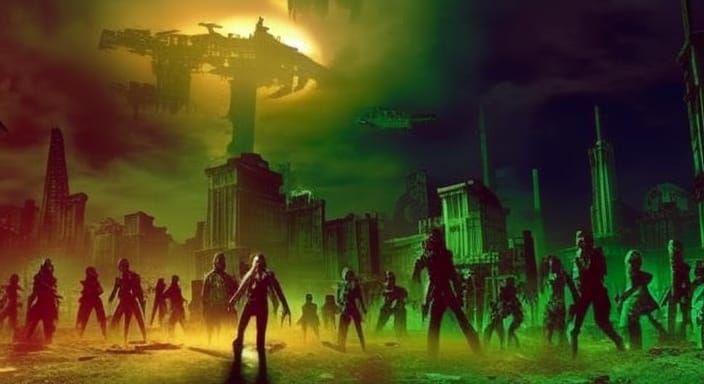 zombies - AI Generated Artwork - NightCafe Creator