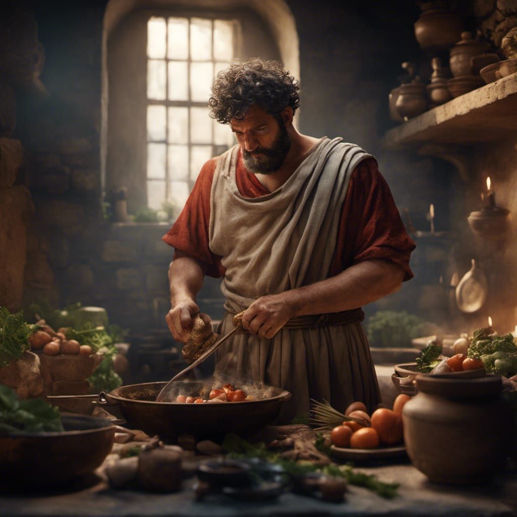 Coquus (Grumio) - AI Generated Artwork - NightCafe Creator