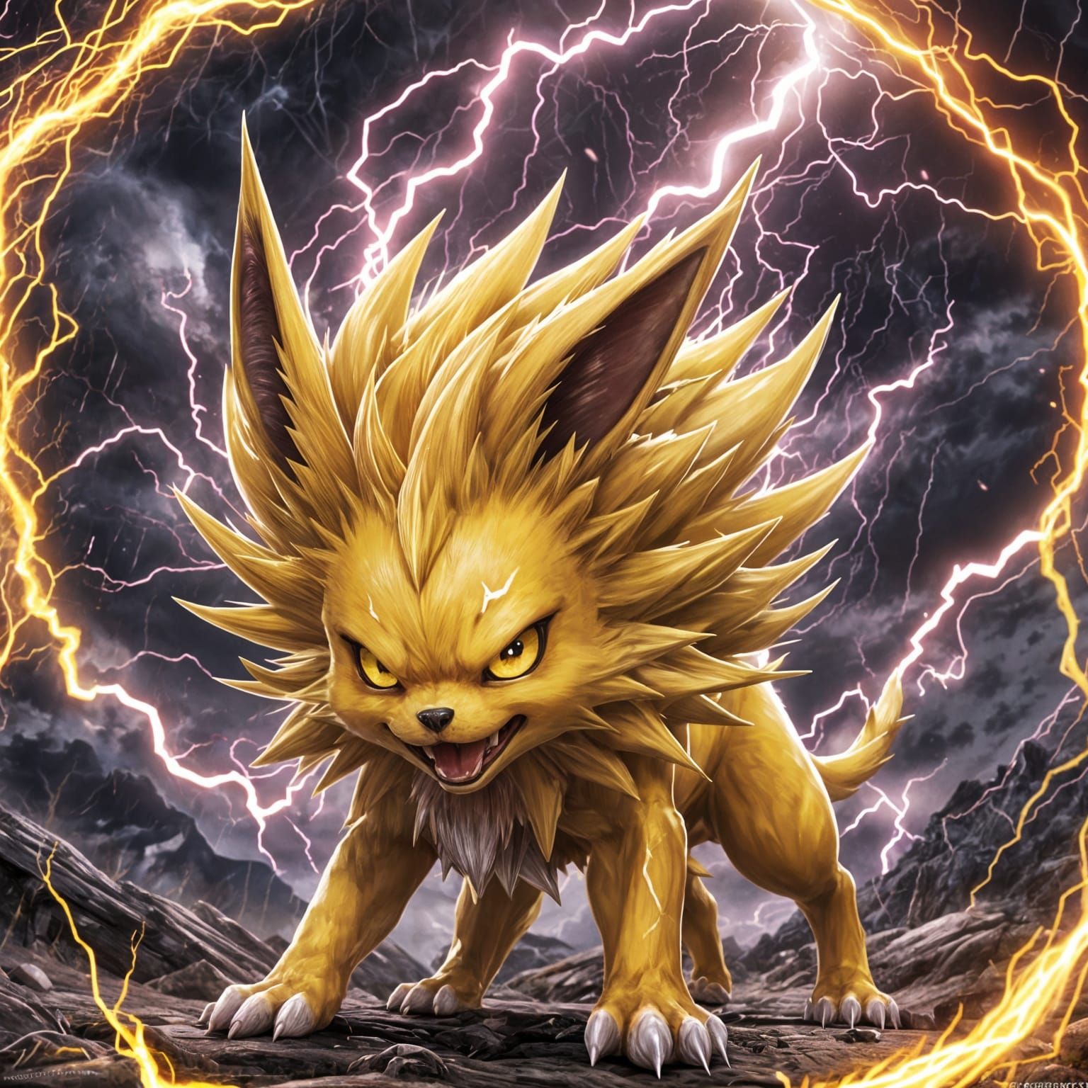 Juggernaut XI Lightning - Checkpoint - NightCafe Creator