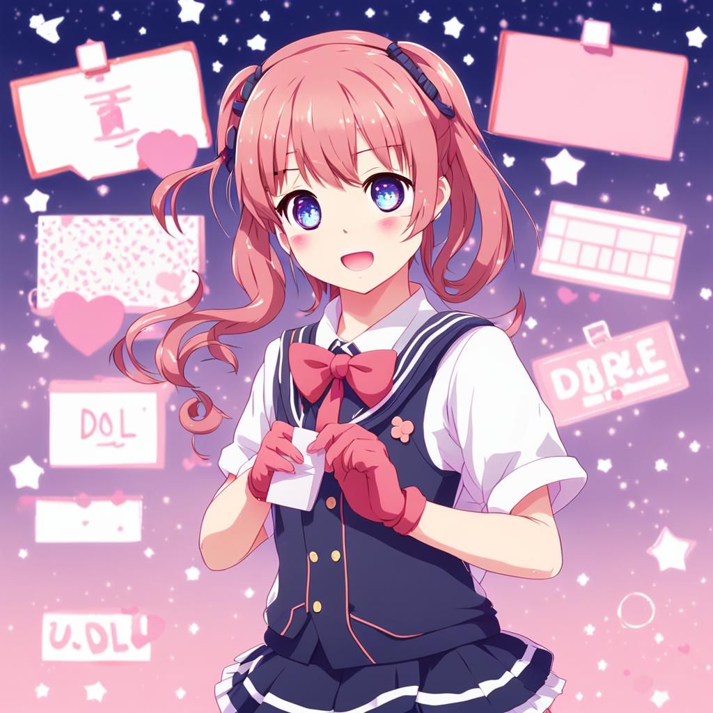 [DDLC ] [NATSUKI] - AI Generated Artwork - NightCafe Creator