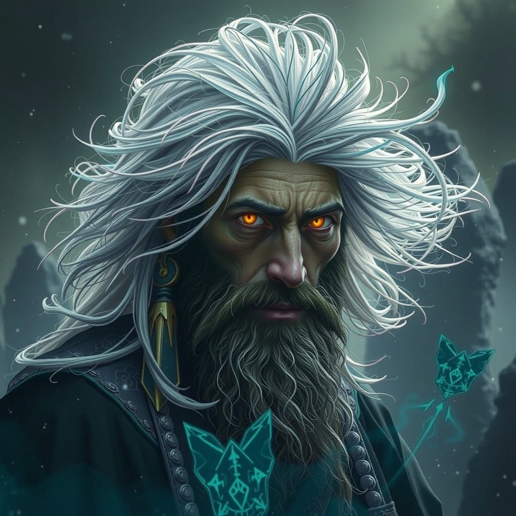 Myrrdin - Myrddin, the Wild Prophet, Channeling Druidic Powe...