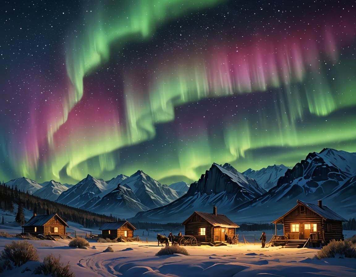northern lights shape transparent outline John Wayne , Clark Gable ...