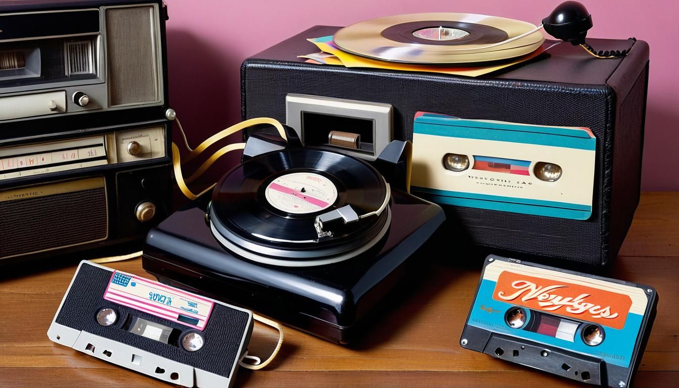 Vintage Tech - AI Generated Artwork - NightCafe Creator