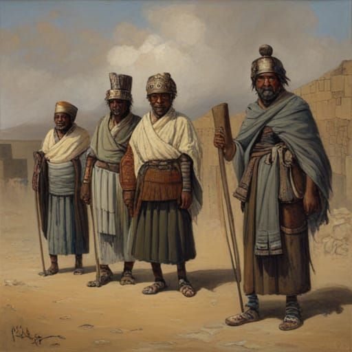 The Matronymic Men of Habu-kei-Einei - AI Generated Artwork - NightCafe ...