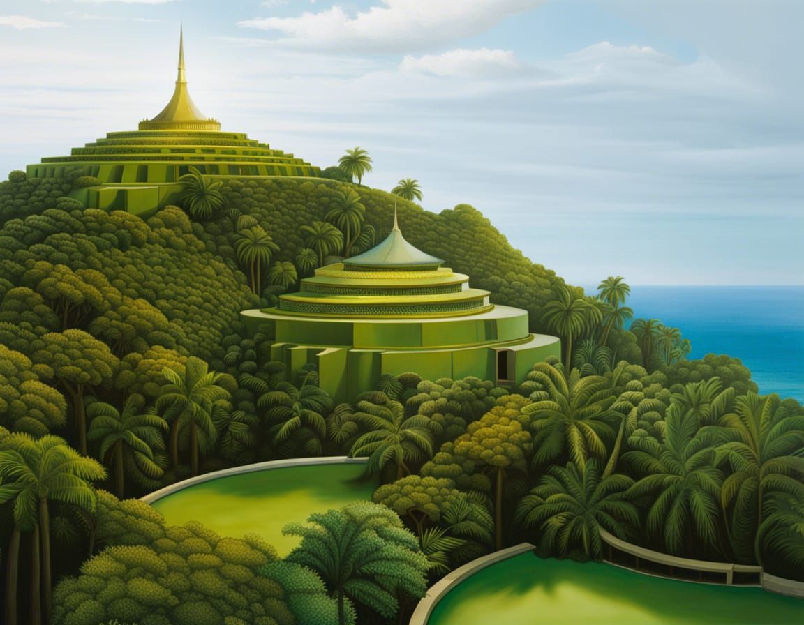 Lost in the Mayan Jungle - AI Generated Artwork - NightCafe Creator