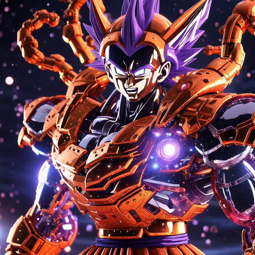 mecha-goku - AI Generated Artwork - NightCafe Creator