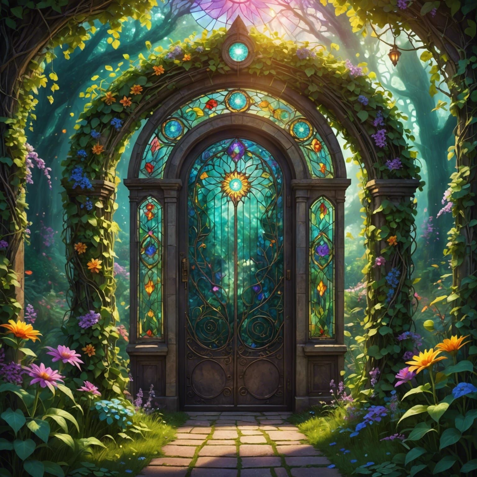 Magical Gateway - AI Generated Artwork - NightCafe Creator
