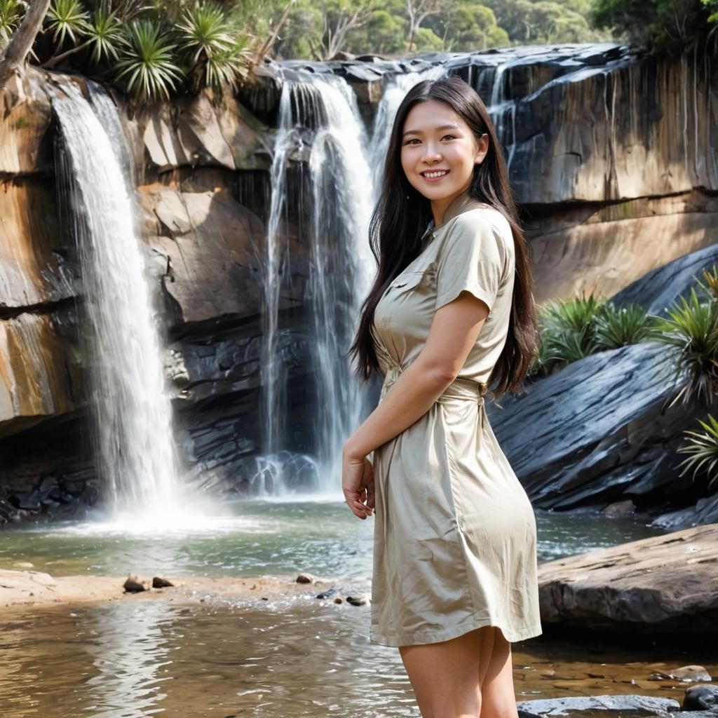 Li Ya Ming, Visiting Australia - AI Generated Artwork - NightCafe Creator