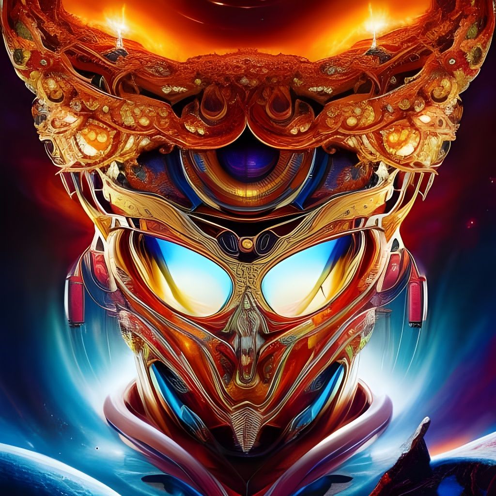 Alien Fighter - AI Generated Artwork - NightCafe Creator