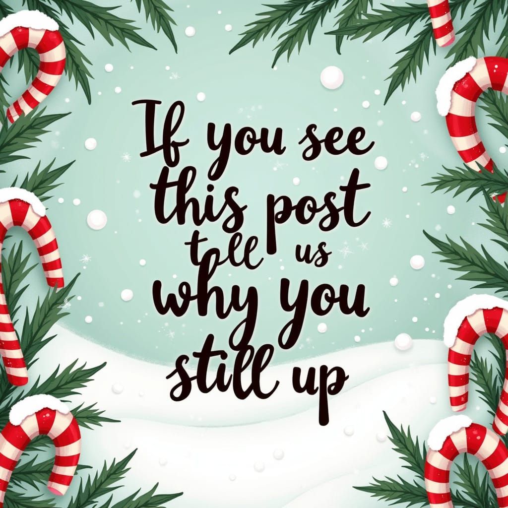 Whimsical Marijuana Wallpaper in Festive Cursive - AI Art